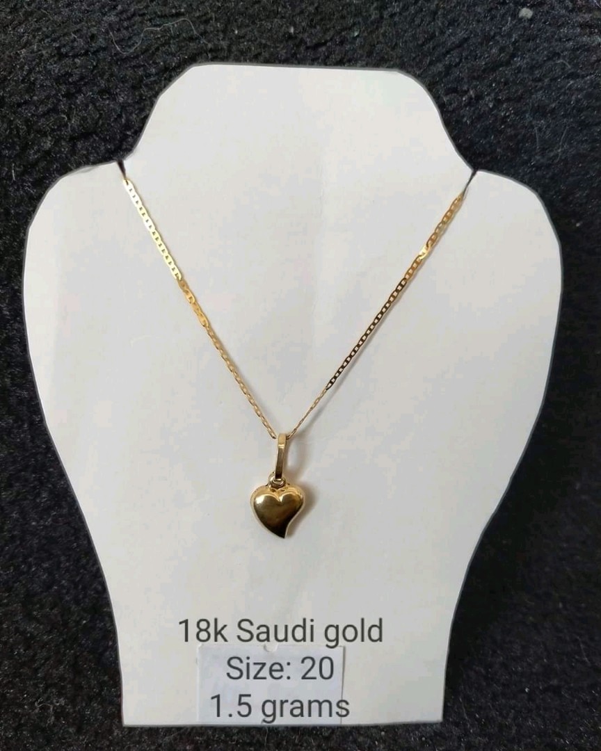 18k Saudi Gold Necklace (SPL), Women's Fashion, Jewelry & Organizers ...