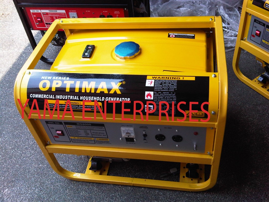 6kva Gasoline generator electric start brand new, Commercial ...