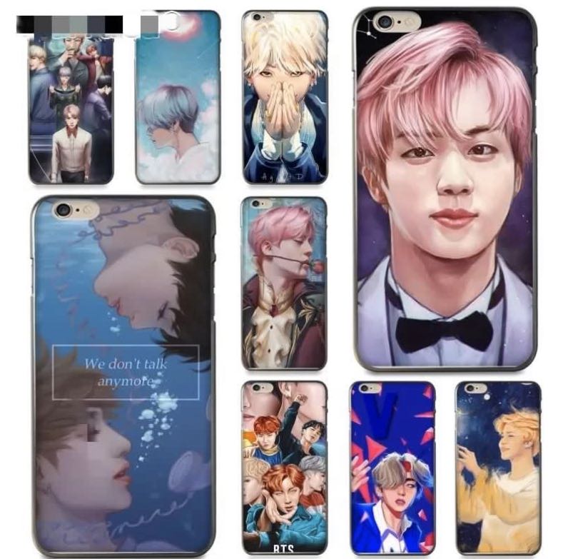 bts watercolour tumblr phone cases, Mobile Phones & Gadgets, Mobile ...