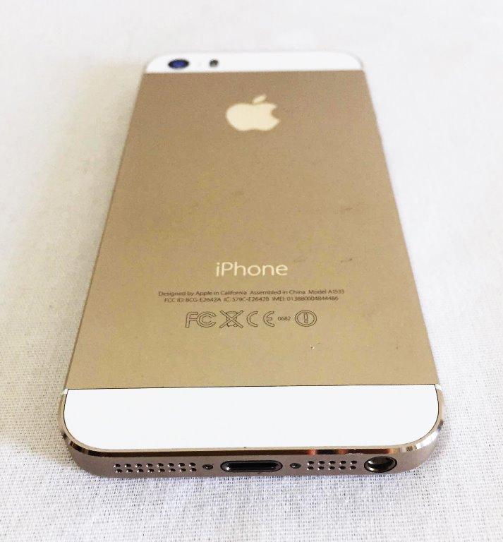 Apple iPhone 5s - 16GB - Gold, Model A1533, 100% from U.S..., Mobile ...