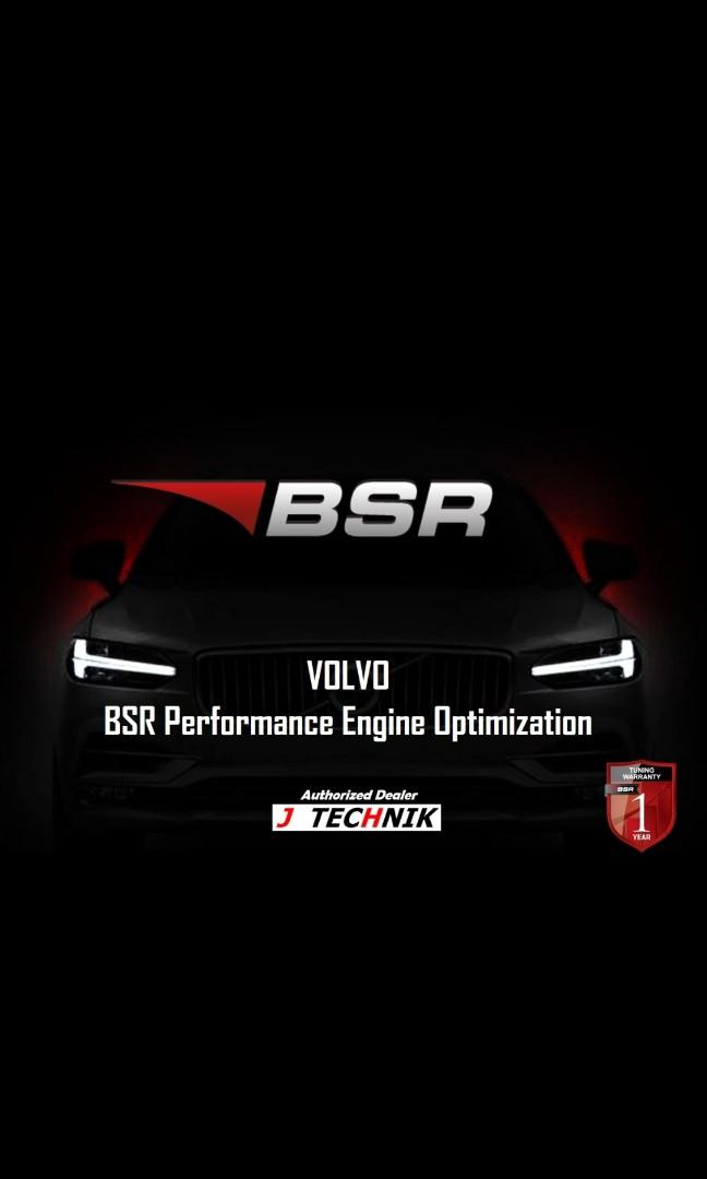 BSR Volvo Engine Optimization Tuning T2 T3 T4 T5 D2 D3 D4 D5 AWD 2.5T ...