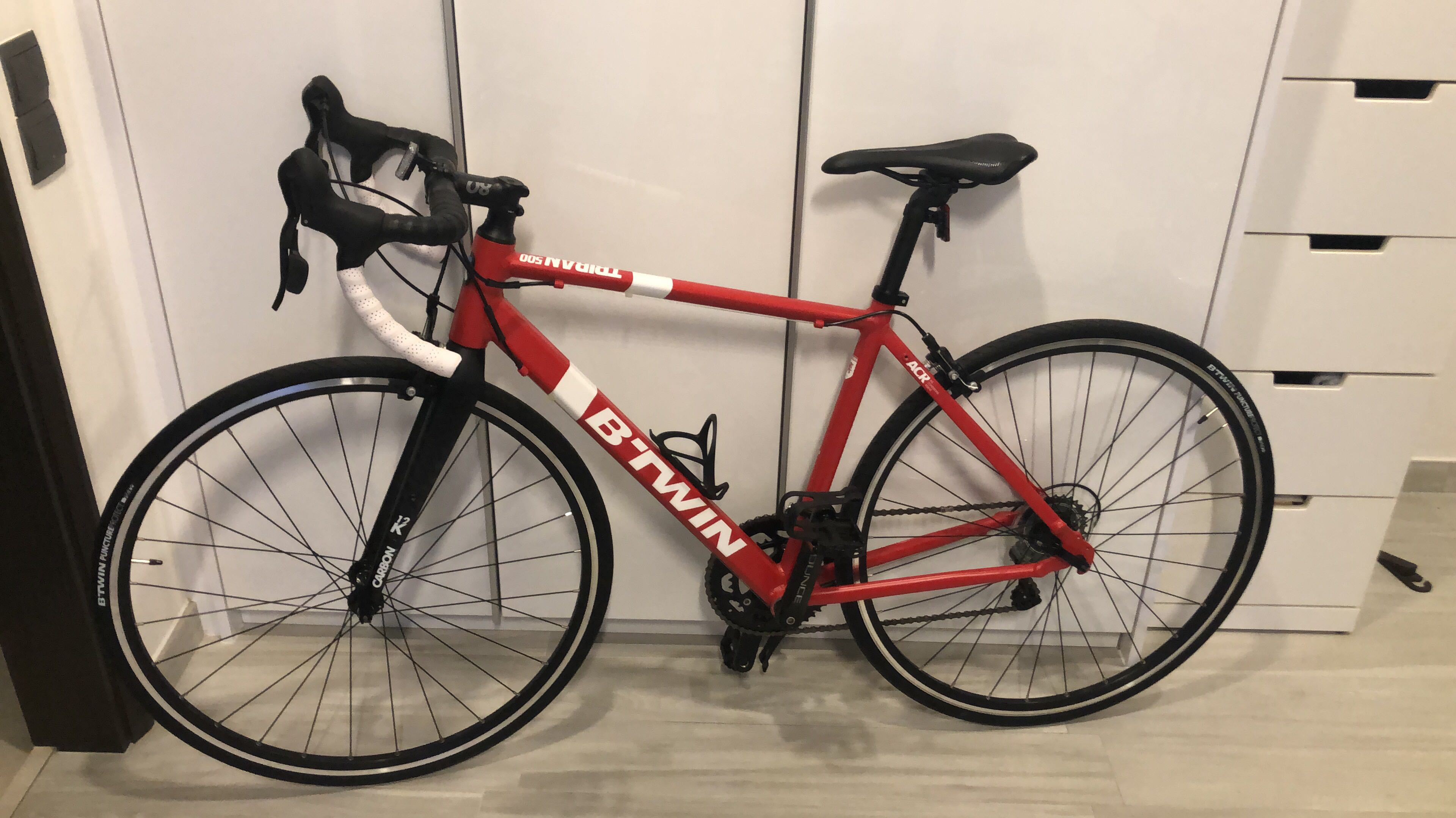 BTWIN Triban 500 Road Bike, Sports Equipment, Bicycles & Parts ...