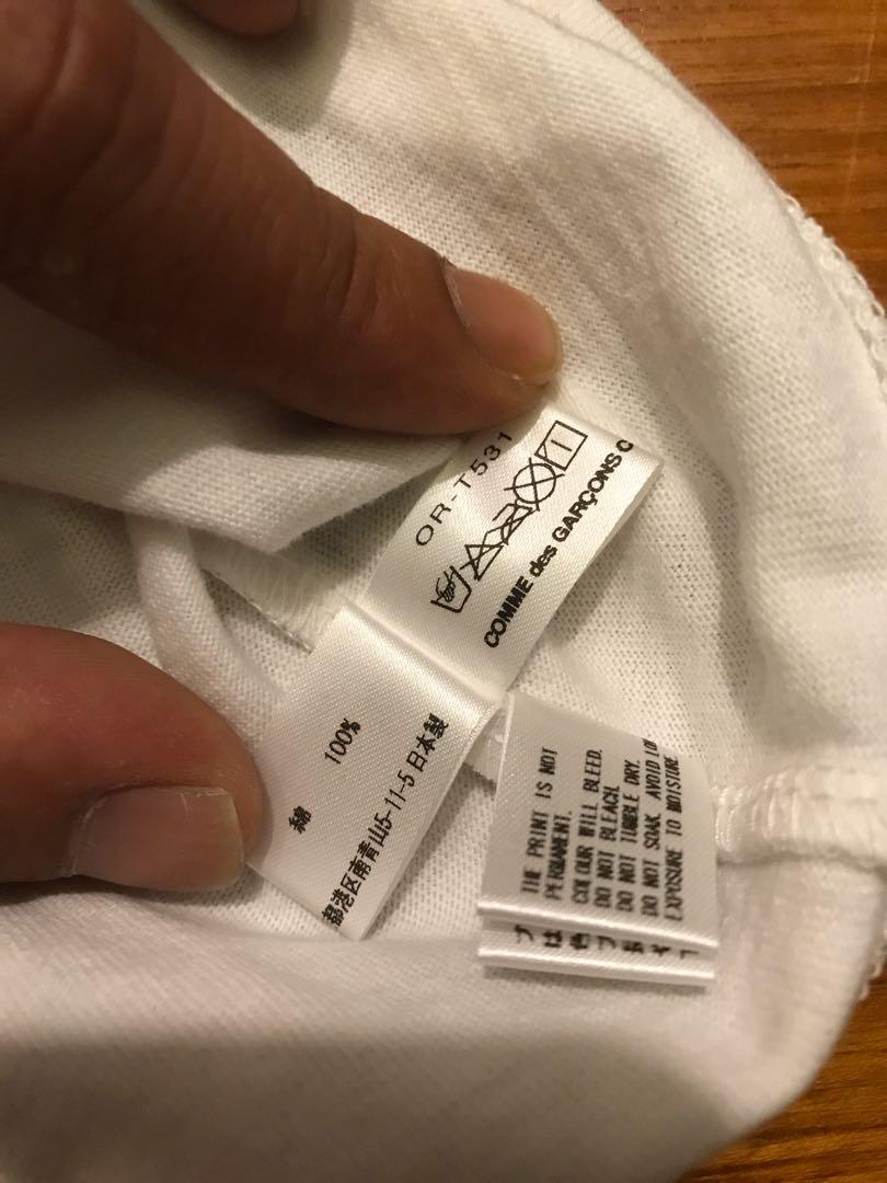 Authentic CDG Play Kids Tee Size 4 Holiday emoji exclusive ( Comme des ...