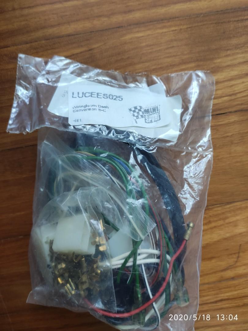 Classic mini wiring kit for centre Speedo conversion, Car Accessories ...