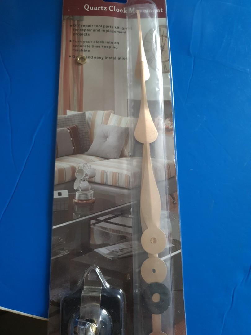 Clock mechanism DIY, Design & Craft, Handmade Craft on Carousell
