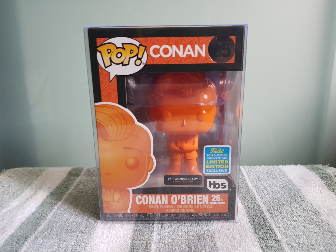 Conan O Brien Funko Pop SDCC Limited Edition, Toys & Games, Bricks ...