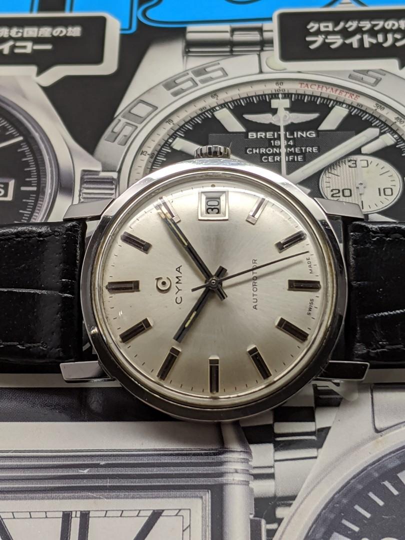 CYMA 27 JEWELS AUTOROTOR WATCH, Luxury, Watches on Carousell