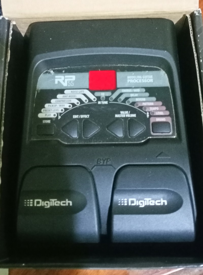 DIGITECH RP55 Guitar Multi-Effects Processor, Audio, Other Audio ...