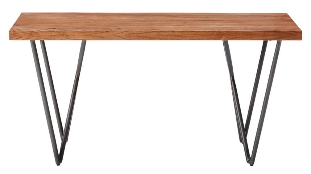 Dylan 36" Light Acacia Bench, Furniture & Home Living, Furniture ...