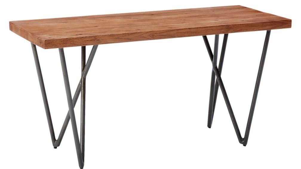 Dylan 36" Light Acacia Bench, Furniture & Home Living, Furniture ...
