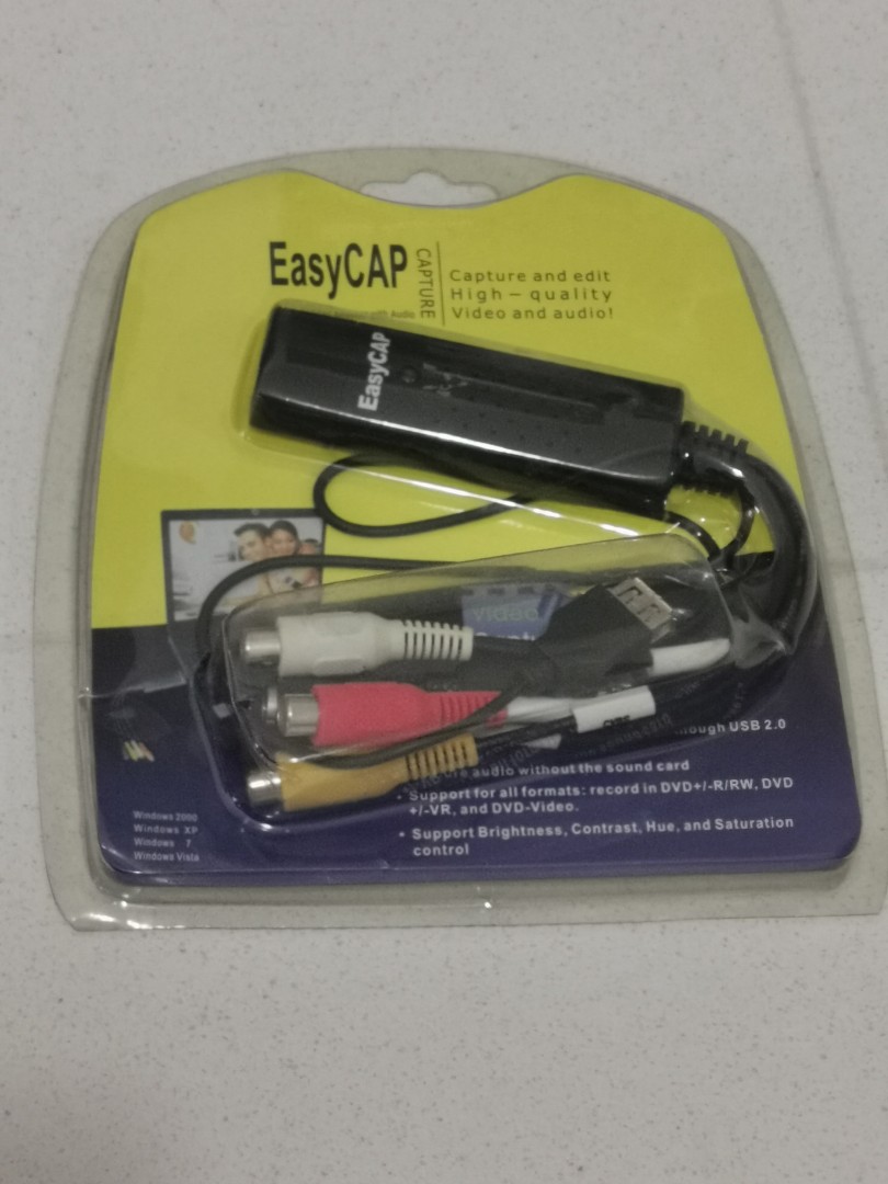 EasyCap - Record and capture video, Electronics, Others on Carousell