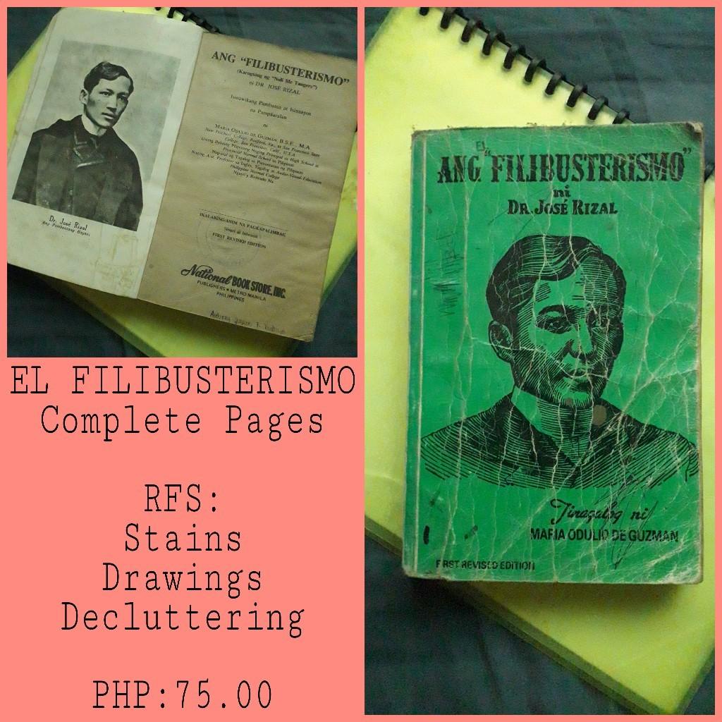 EL FILIBUSTERISMO BOOK, Hobbies & Toys, Books & Magazines, Comics ...