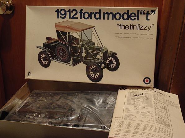 FORD MODEL "T" 1912 / "THE TIN LIZZY" / ENTEX, Hobbies & Toys, Toys ...