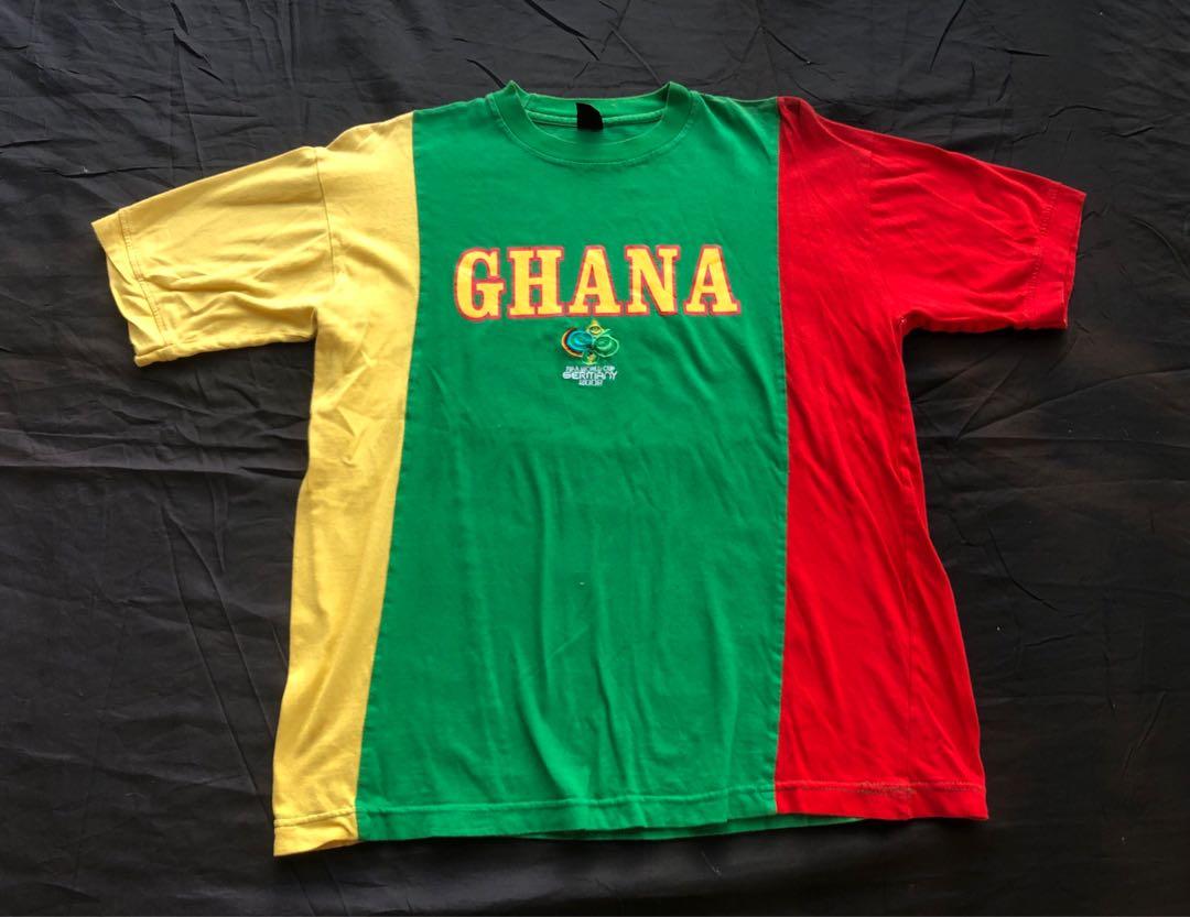 Ghana World cup 2006 Tshirt, Men's Fashion, Tops & Sets, Tshirts & Polo ...
