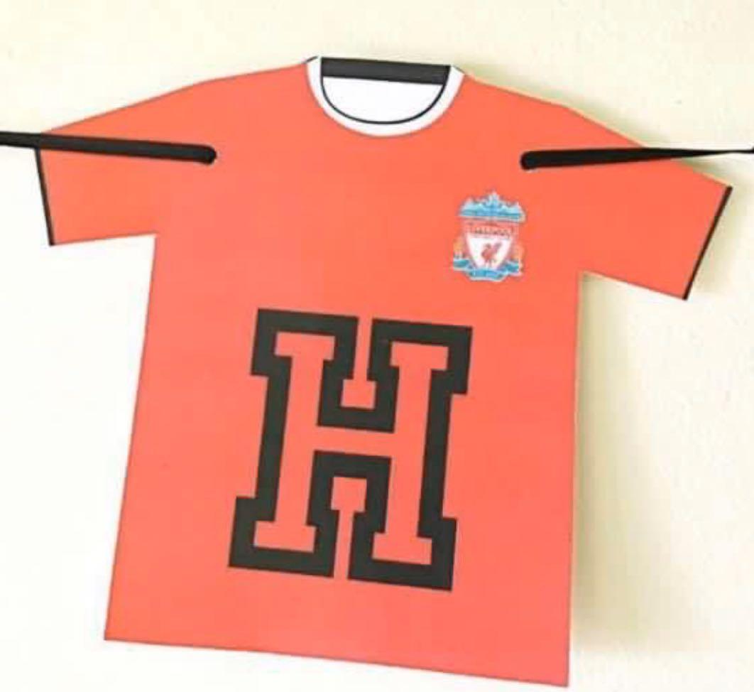 Happy birthday Liverpool handmade wall banner, Hobbies & Toys ...