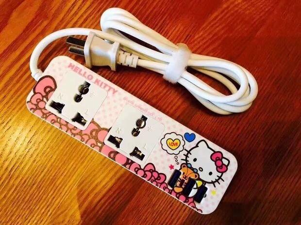 Hello kitty Extension Cord, TV & Home Appliances, Electrical, Adaptors ...