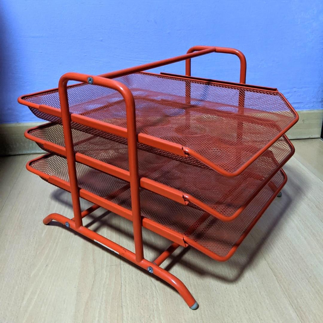 IKEA Paper Tray Desk Organizer 3 Tier, Furniture & Home Living, Home ...