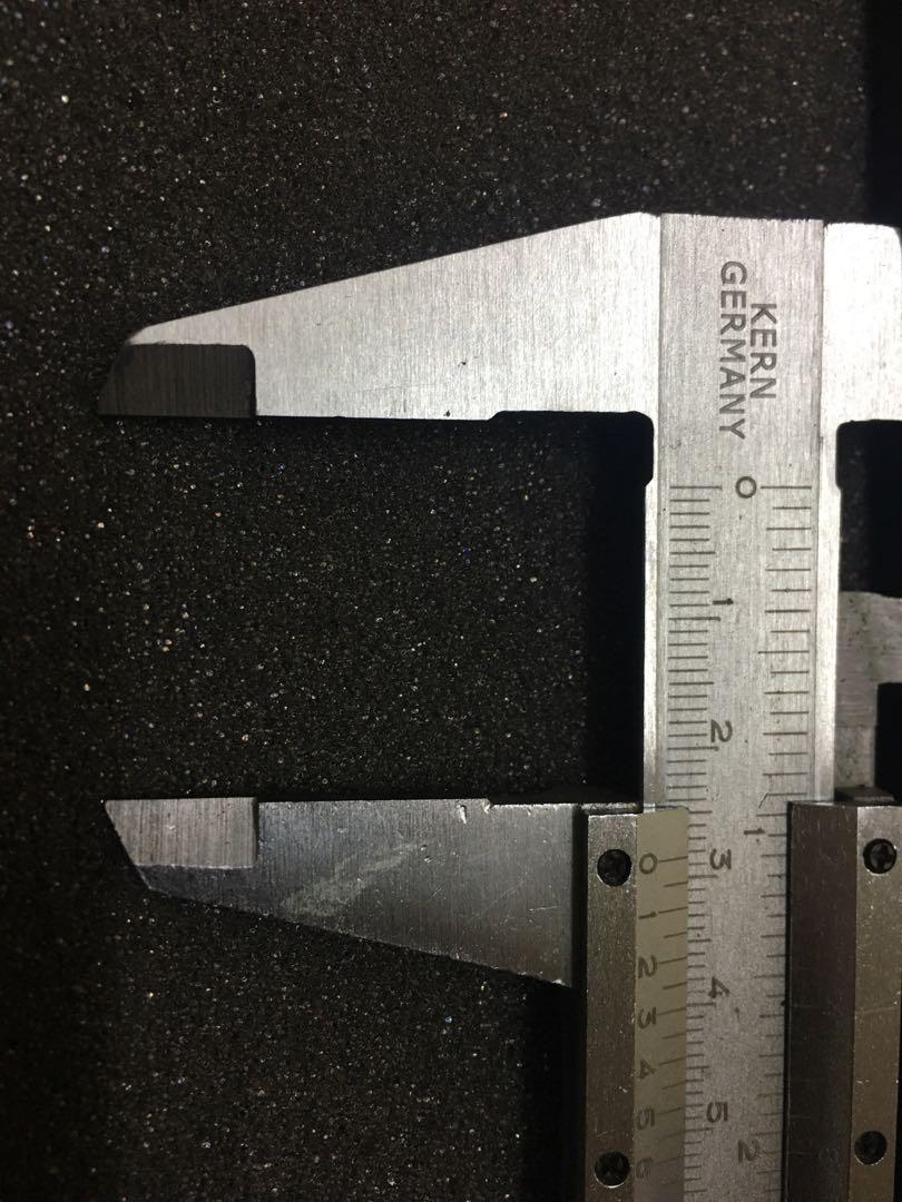 KERN HEAVY DUTY STAINLESS STEEL VERNIER CALIPER 150MM 6in, Auto ...