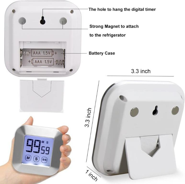Kitchen Timer CEEBON Touch Screen Digital Cooking Timer Count Down ...