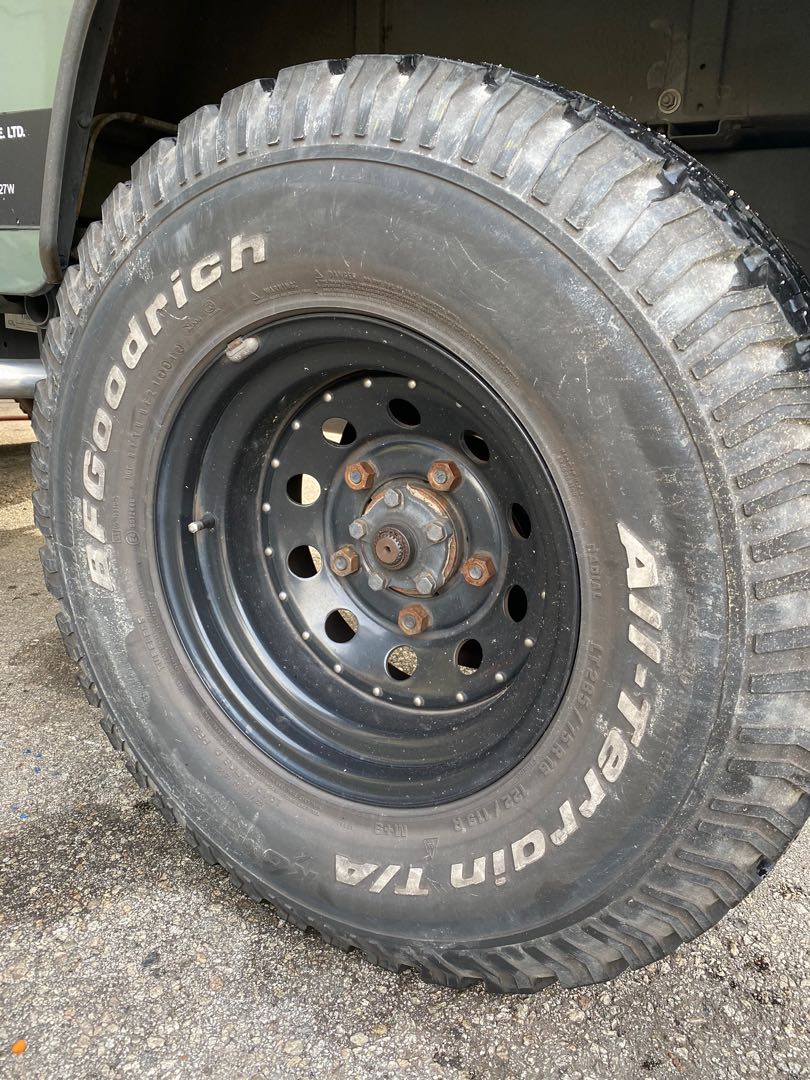 Land Rover Defender Rims, Car Accessories, Tyres & Rims on Carousell