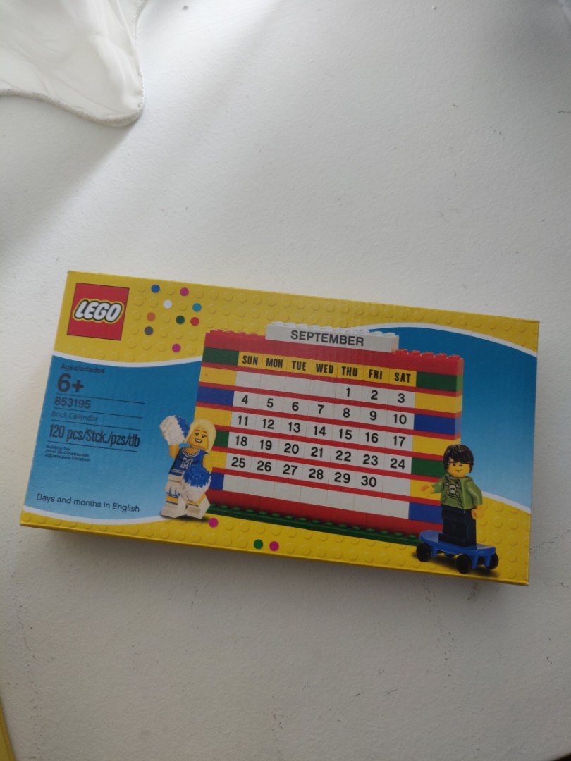 LEGO 853195 BRICK CALENDAR, Hobbies & Toys, Toys & Games on Carousell
