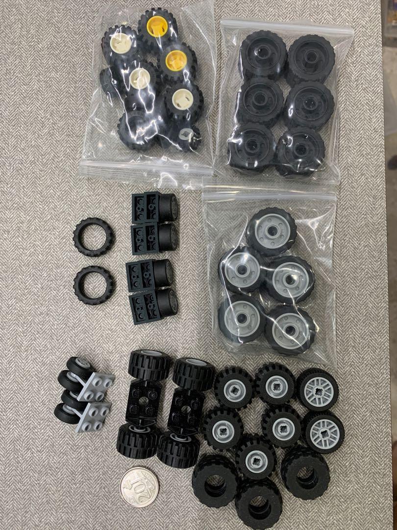 LEGO - Various wheels, Toys & Games, Bricks & Figurines on Carousell