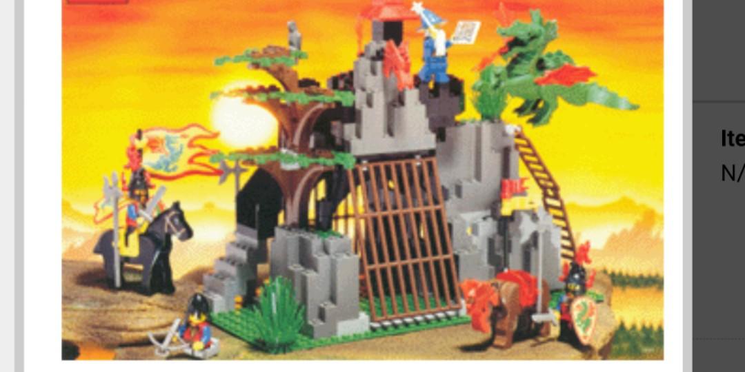 Lego Castle Dragon Knights set #6076 Dark Dragon's Den, Hobbies & Toys ...