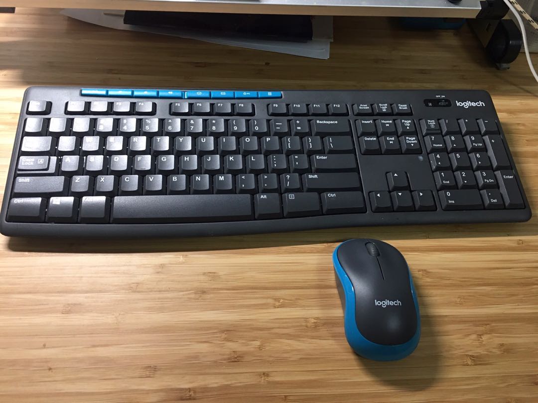 Logitech wireless Keyboard And Mouse, Computers & Tech, Parts ...