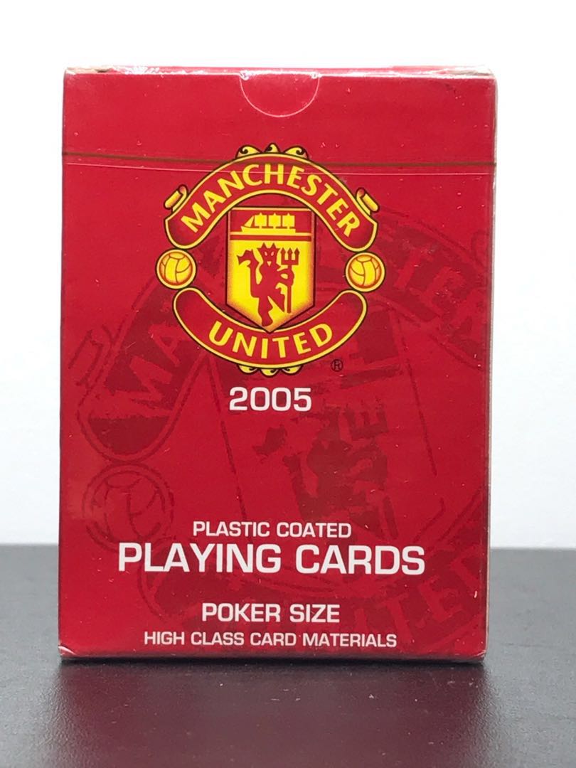 MANCHESTER UNITED PLAYING CARDS, Hobbies & Toys, Memorabilia ...