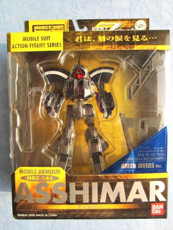 MIA Mobile Suit in Action Z Gundam NRX-044 ASSHIMAR Green Diver ver ...