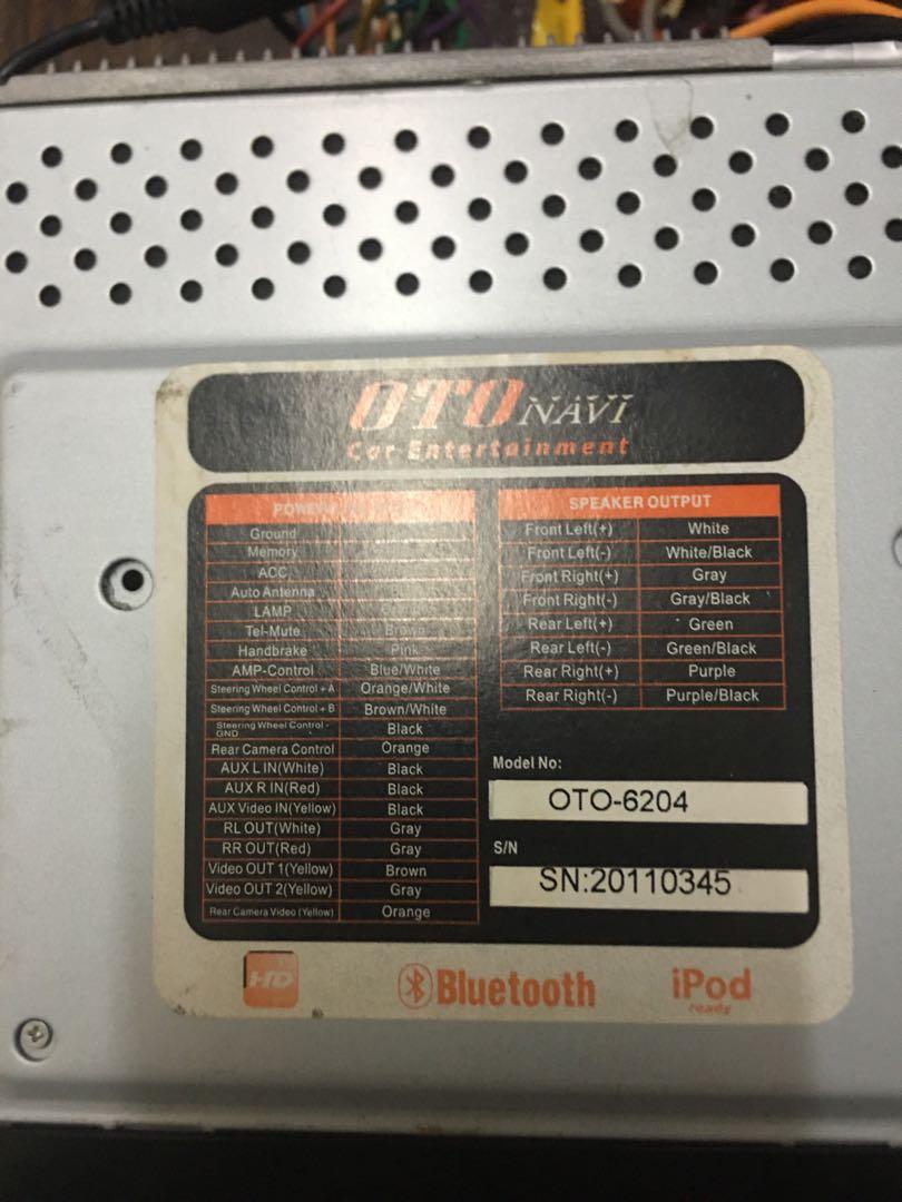 OTO NAVI CAR RADIO CD PLAYER, Auto Accessories on Carousell