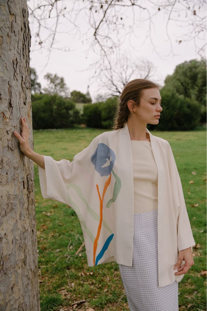 Our Second Nature Liberty Kimono, Women's Fashion, Clothes, Outerwear ...