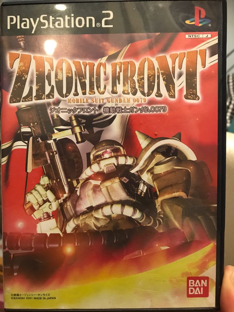 PS2 Zeonic Front, 電子遊戲, 電子遊戲, PlayStation - Carousell