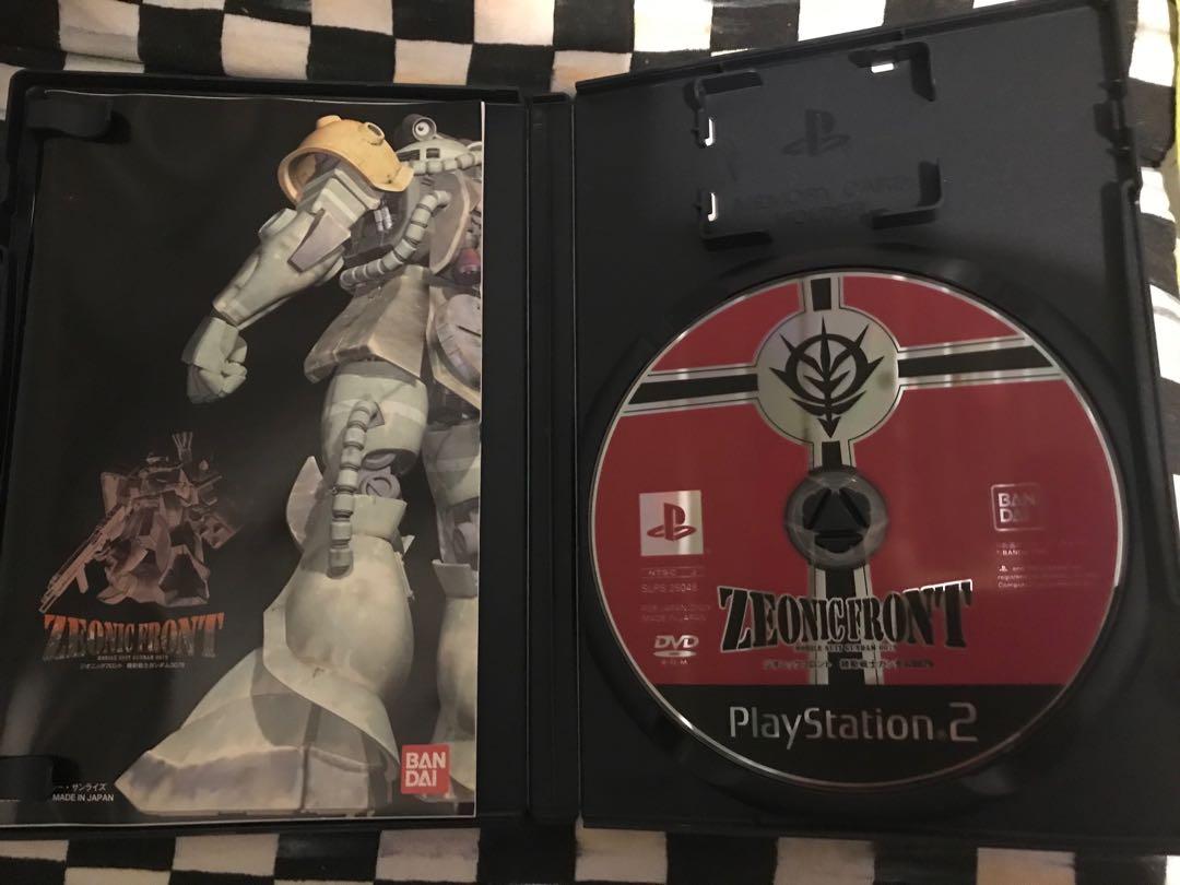 PS2 Zeonic Front, 電子遊戲, 電子遊戲, PlayStation - Carousell
