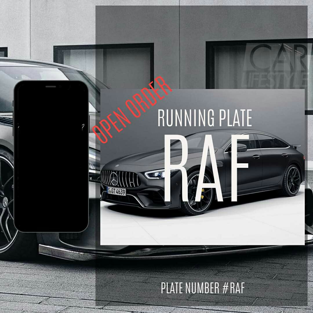 RAF RUNNING NUMBER - Open Order ..Fb-VIP Prepaid Number For Sale ...