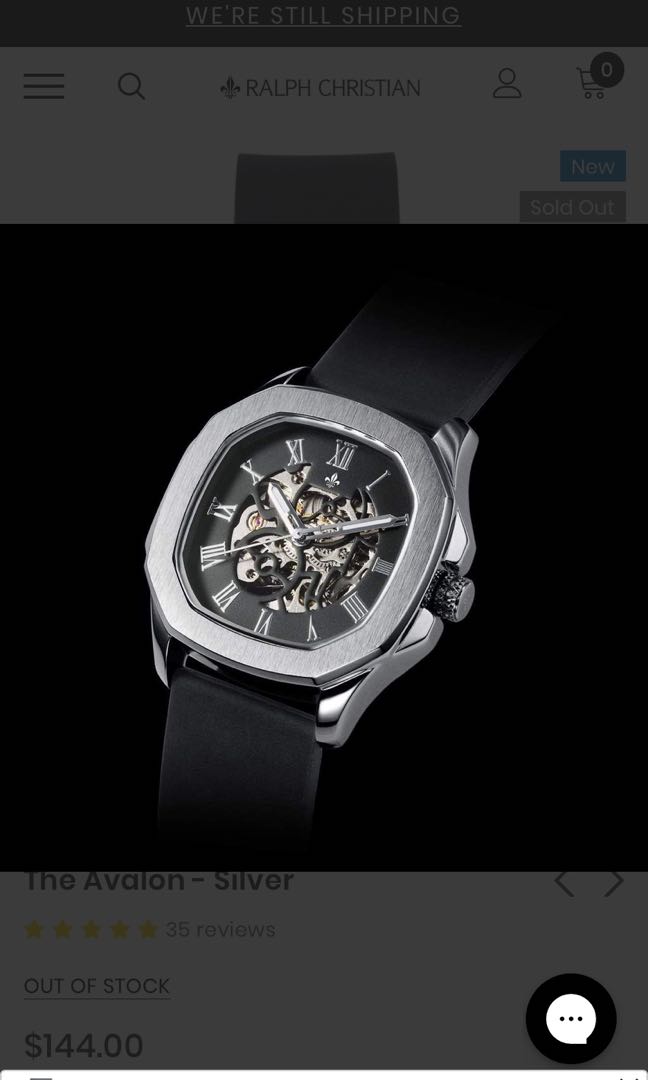 Ralph Christian Automatic Avalon Silver Men’s Watch, Mobile Phones ...
