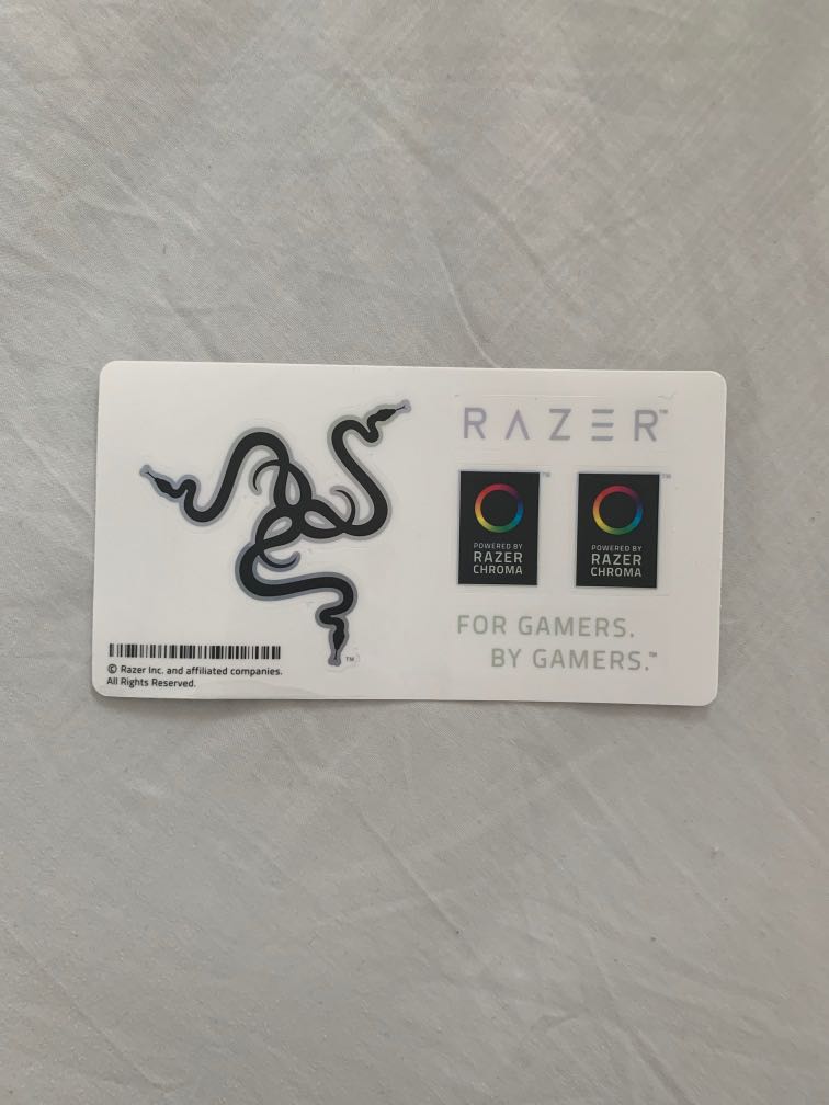 Razer Sticker (2020 edition), Toys & Games, Video Gaming, Gaming ...