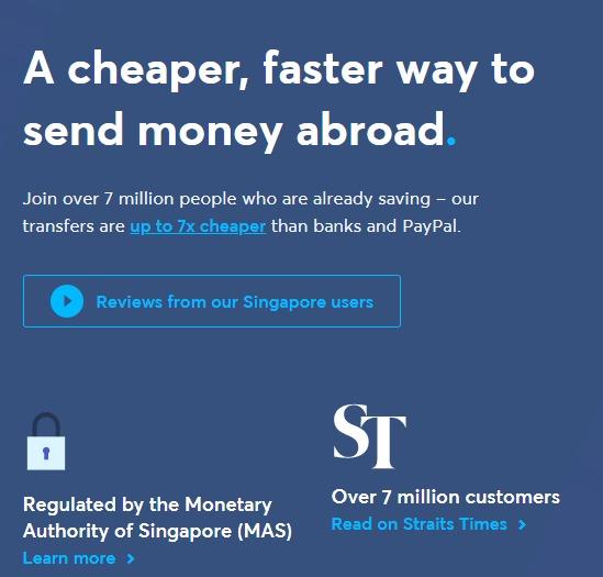 Remittance service (Transferwise), Everything Else on Carousell