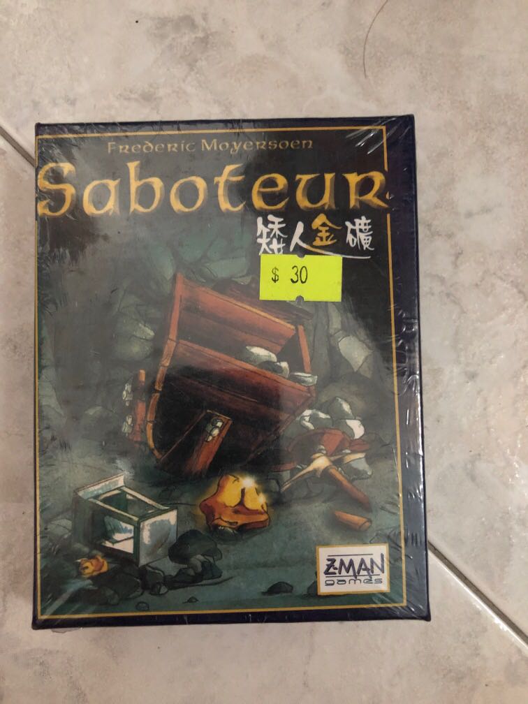 Saboteur Card Game, Hobbies & Toys, Toys & Games on Carousell