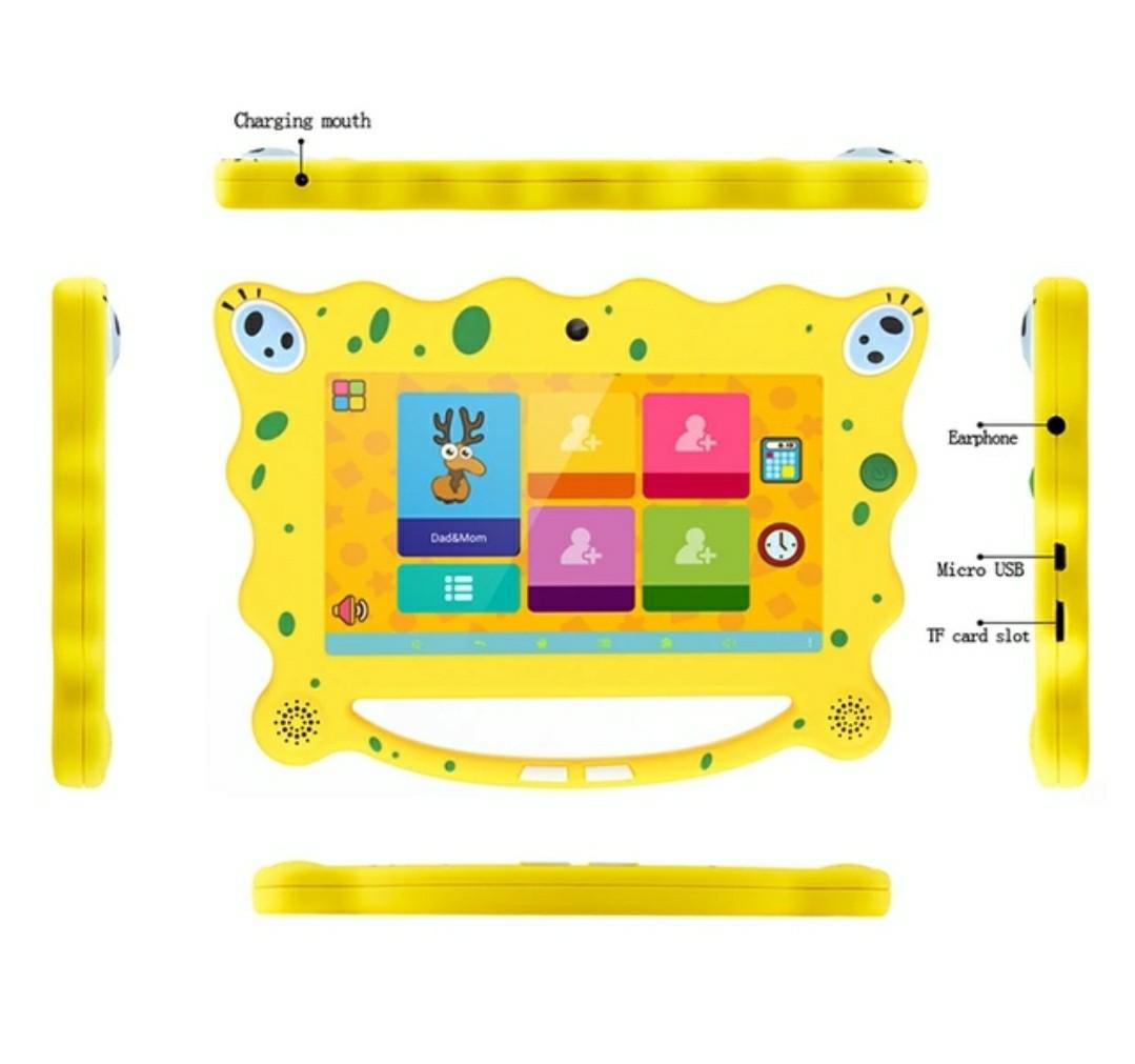 Spongebob 7 inch kid's Android Tablet, Mobile Phones & Tablets, Tablets ...