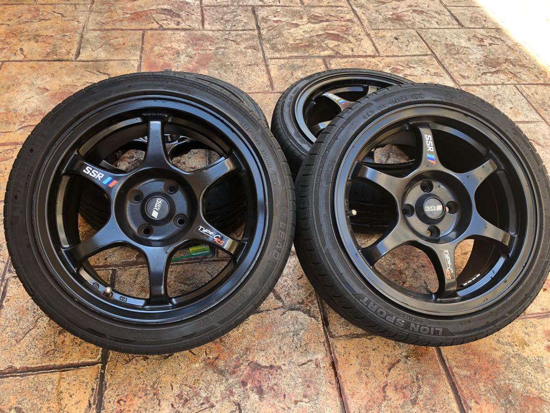 SSR Type C 16 PCD100, Auto Accessories on Carousell