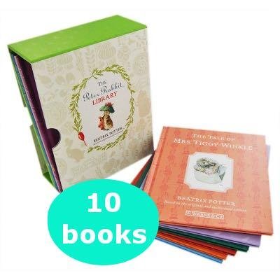 The Peter Rabbit Library 10 Books Collection Box Set Gift Pack ...