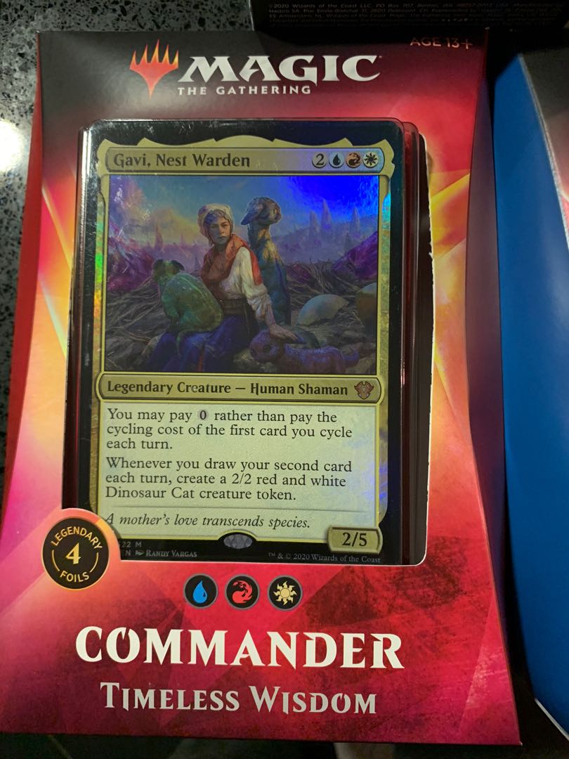 Timeless Wisdom - Commander 2020, Hobbies & Toys, Toys & Games on Carousell