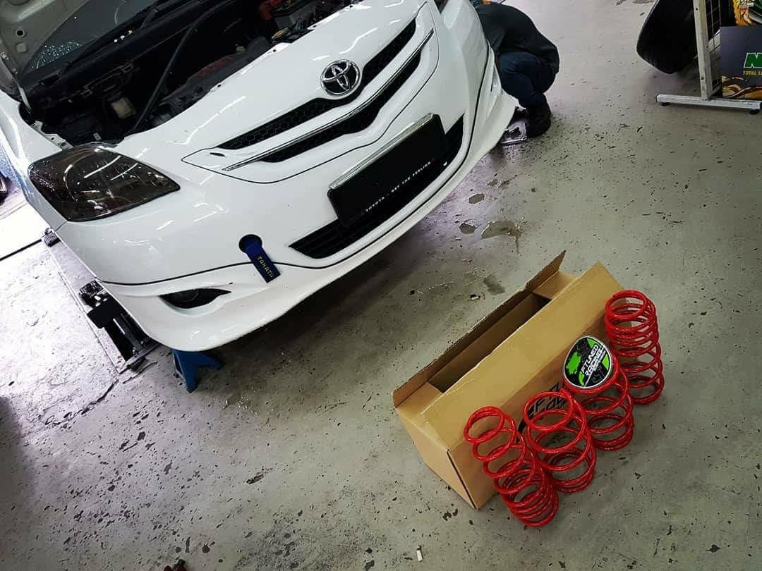 Toyota Vios NCP93 Dugong FTuned Racing CLS Sport Lowered Spring F-Tuned ...