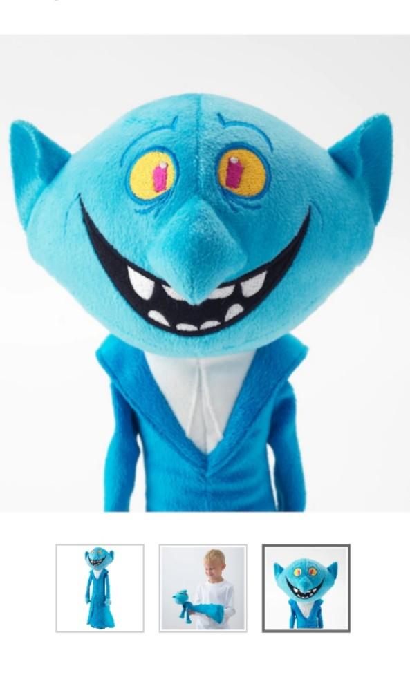 IKEA Vampire blue soft toy plushies, Hobbies & Toys, Toys & Games on ...