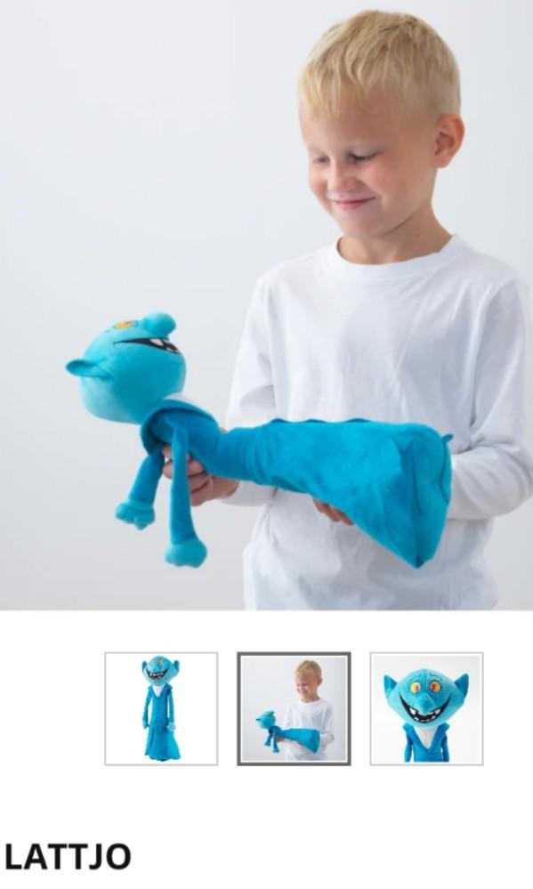 IKEA Vampire blue soft toy plushies, Hobbies & Toys, Toys & Games on ...