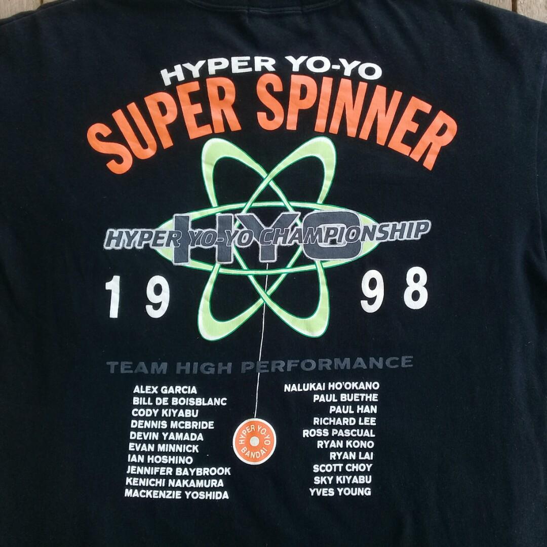 Vintage Hyper Yoyo Championship 1998 Tshirt, Men's Fashion, Tops & Sets ...