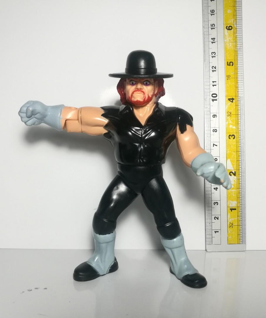 WWF THE UNDERTAKER Red Hair Action Figure / VINTAGE Hasbro 1991 Rare ...