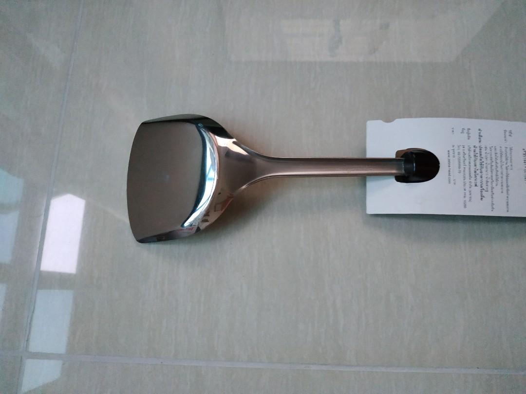 Zebra stainless steel cooking wok spatula, Furniture & Home Living ...