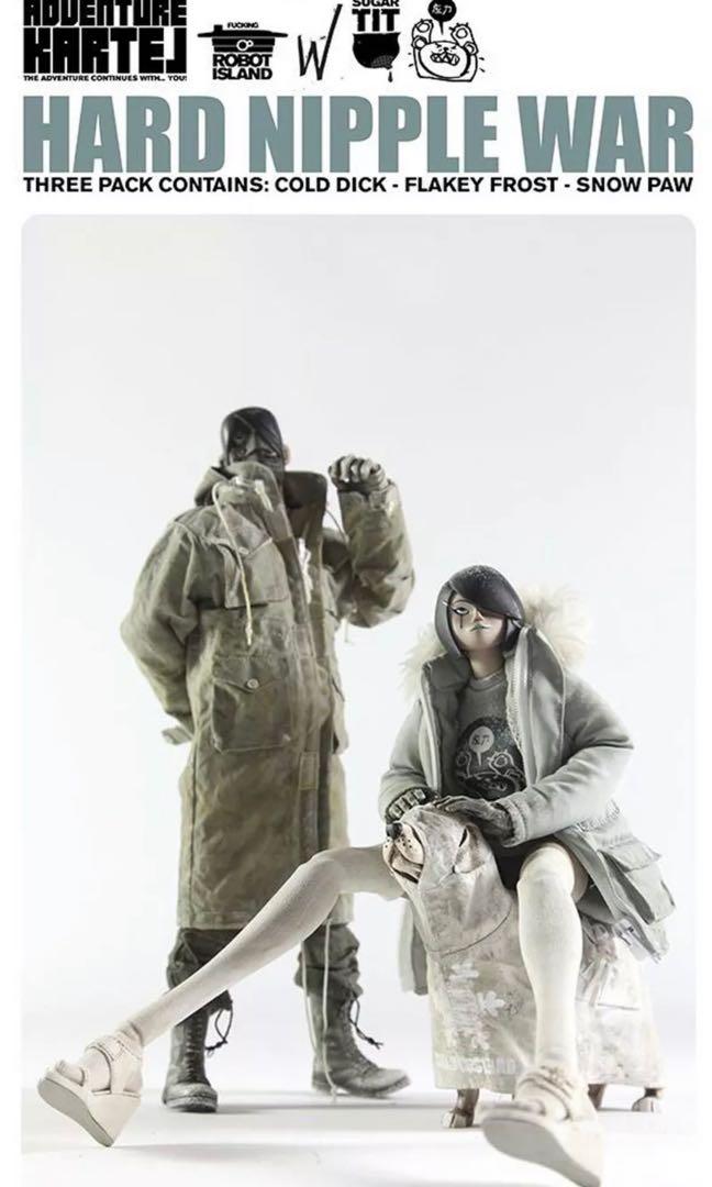 3A ADVENTURE KARTEL Hard Nipple War 3 Pack 1/6th Figures ACG Expo 2012 ...